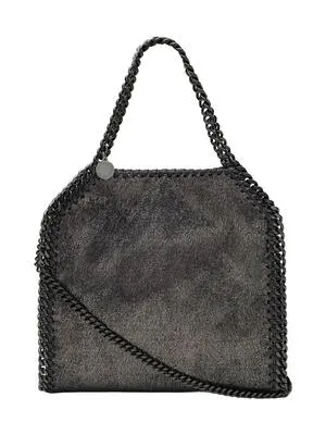 Stella McCartney Falabella Dark Navy Mini Tote Bag - Blue