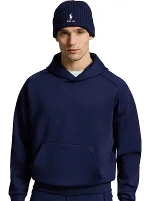 Ralph Lauren Big Fit Stretch Jersey Hoodie - Refined Navy