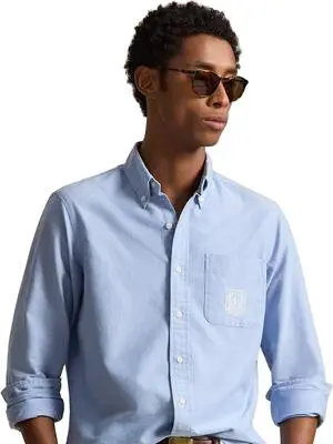RALPH LAUREN Classic Fit Laurel Crest Oxford Shirt