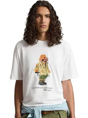 Ralph Lauren Polo Bear Jersey T-shirt - White