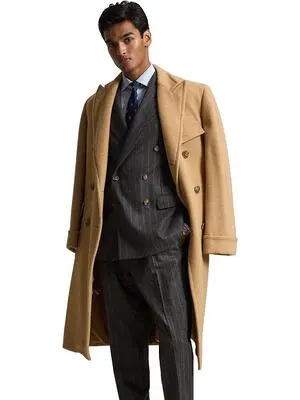 Ralph Lauren Polo Tailored Fit Chalk-stripe Wool Suit - Medium Grey