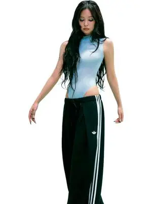 Adidas Originals By Jennie Pleated Track Pants Xl Black