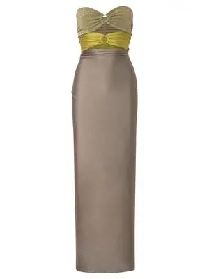 BAOBAB Isla Maxi Dress - Selva