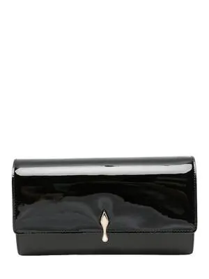 CHRISTIAN LOUBOUTIN Bettina Patent Leather Wallet On Chain - Multicolor