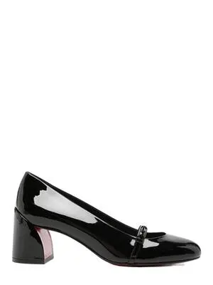 CHRISTIAN LOUBOUTIN Jane Nina Patent Leather Pumps - Multicolor