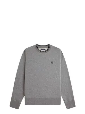 Fred Perry Felpa Con Logo - Grey