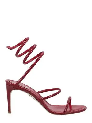 Rene Caovilla Sandalo "cleo" Con Tacco - Red