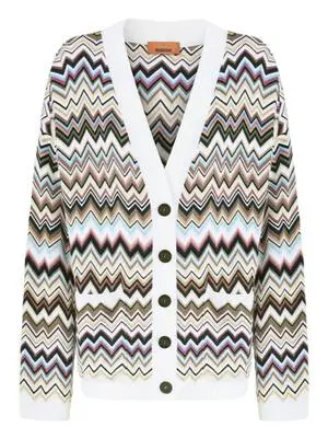 Missoni Oversized Zig Zag Cardigan - Multicolor