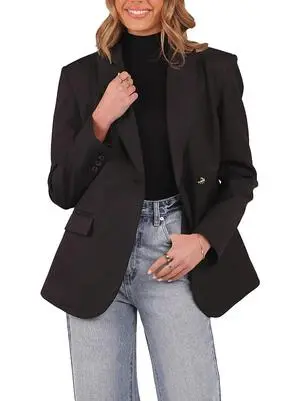 PETAL AND PUP Danity Blazer - Black