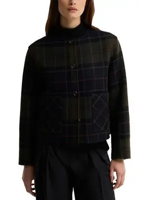 Barbour Marlow Tartan Overshirt - Shadow Classic