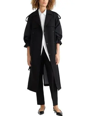 Mackage Zonomi Lightweight Trench Coat - Black