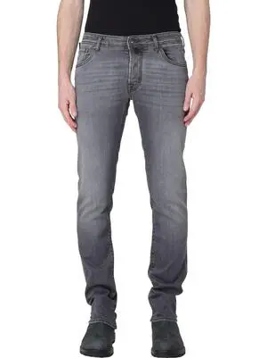 JACOB COHЁN Mid-rise Skinny Jeans In Stretch Cotton Denim - Grey