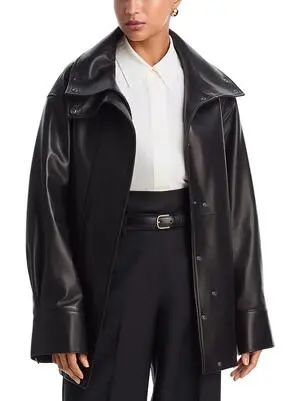 HEIRLOME Ellis Leather Jacket - Black