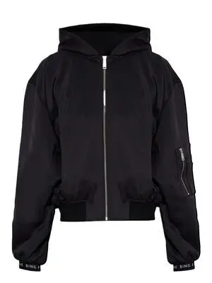 ANINE BING Logo Casual Jacket - Black