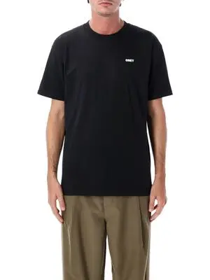 Obey Obey Men's Cotton Logo T-Shirt Nero