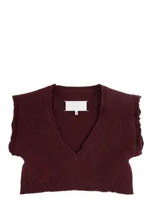 MAISON MARGIELA Cotton Cropped Top - Multicolor