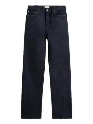 TOTEME Twisted Seam Jean - Rinsed Blue