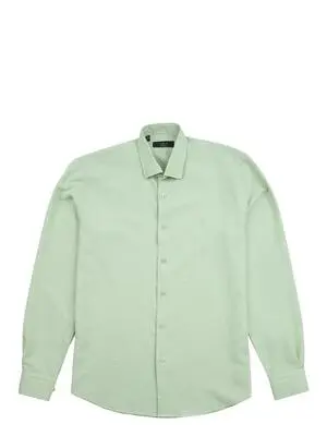 EIGHT X Texture Button Down Shirt - Green