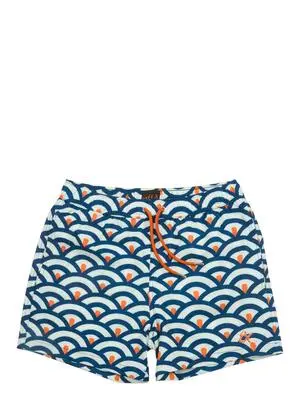 EIGHT X Cascade Swim Trunks - Blue
