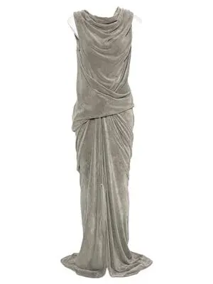 Rick Owens Draped Maxi Dress - Multicolor