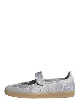 Adidas (wmns) Adidas Samba Jane 'silver Metallic Gray' Silver Metallic/gray One/gum