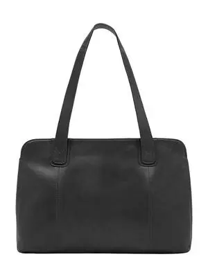 LLOYD BAKER Shimla Leather Shoulder Bag - Black