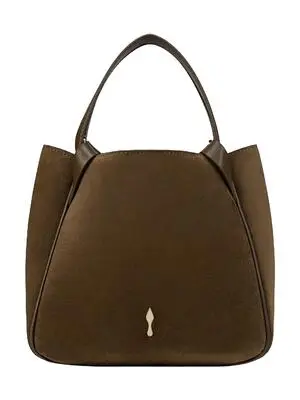 CHRISTIAN LOUBOUTIN Bettina Mini Tote Grey