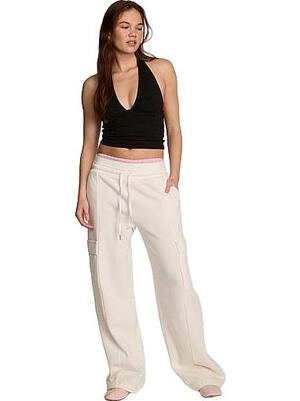 Pink Campus Fleece™ Cargo Sweatpants Grey