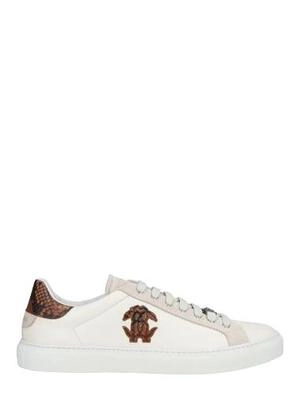 Roberto Cavalli Sneakers Size Calfskin - White