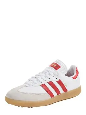 Adidas Samba Golf Shoes - White/lucid Red