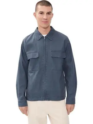KATIN Petrol Jacket - Washed Blue