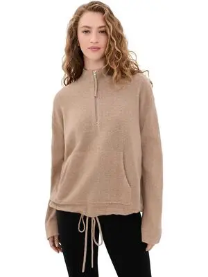 LESET Jesse Anorak Sweater - Dune