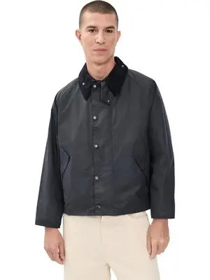 Barbour Transport Wax Jacket - Navy