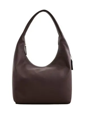 COACH Grain Leather Pillow Brooklyn Shoulder Bag - Maple