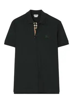 Burberry Cotton Polo Shirt - Grey