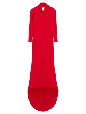 Valentino Garavani Silk Cady Gown - Red