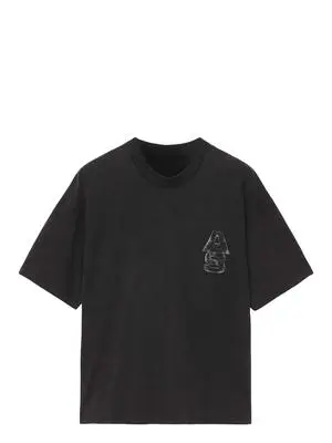 ALLSAINTS Organic Cotton Roller T-shirt - Black