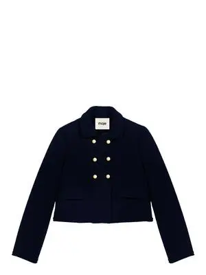 MAJE Tweed Cropped Jacket