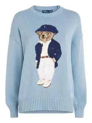 POLO RALPH LAUREN Cotton Polo Bear Sweater