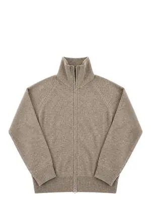 MAISON LOINTAINE Brown Cuddle Couture - Cardigan Pure Cashmere
