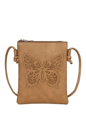 MKF COLLECTION BY MIA K. Neutrals Skyli Crossbody Bag - Beige