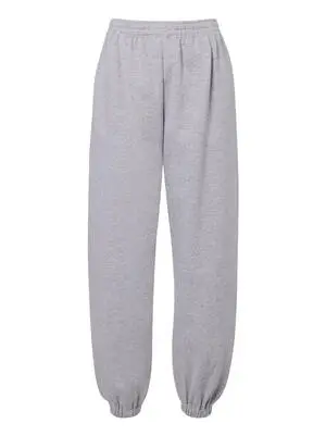 Magda Butrym Cotton-blend Jersey Sweatpants - Grey