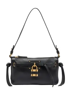 Chloé Paddington Sling Small Leather Shoulder Bag - Black