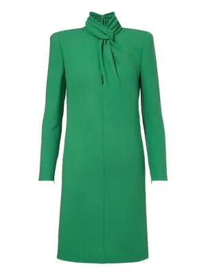 Valentino Garavani Virgin Wool Minidress - Green