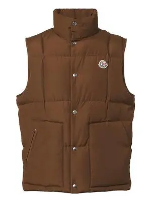 Moncler Down Vest Brown