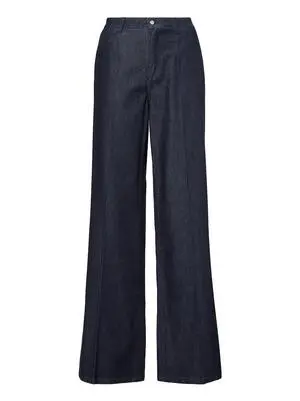 Dolce & Gabbana High-rise Wide-leg Jeans - Blue