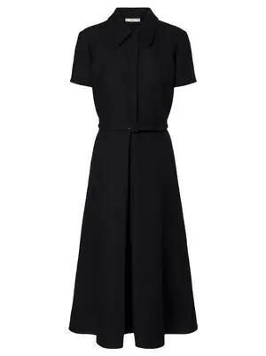 FENDI Wool-blend Bouclé Midi Dress