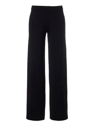 Fendi Cashmere-blend Sweatpants - Black