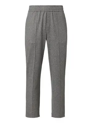 Moncler Flannel Straight Pants - Grey