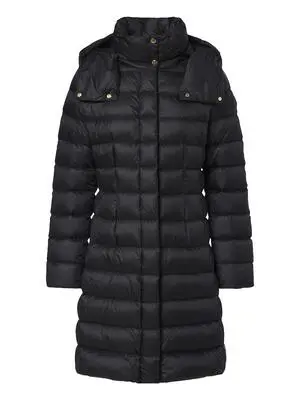 Moncler Hirmas Hooded Down Coat - Blue